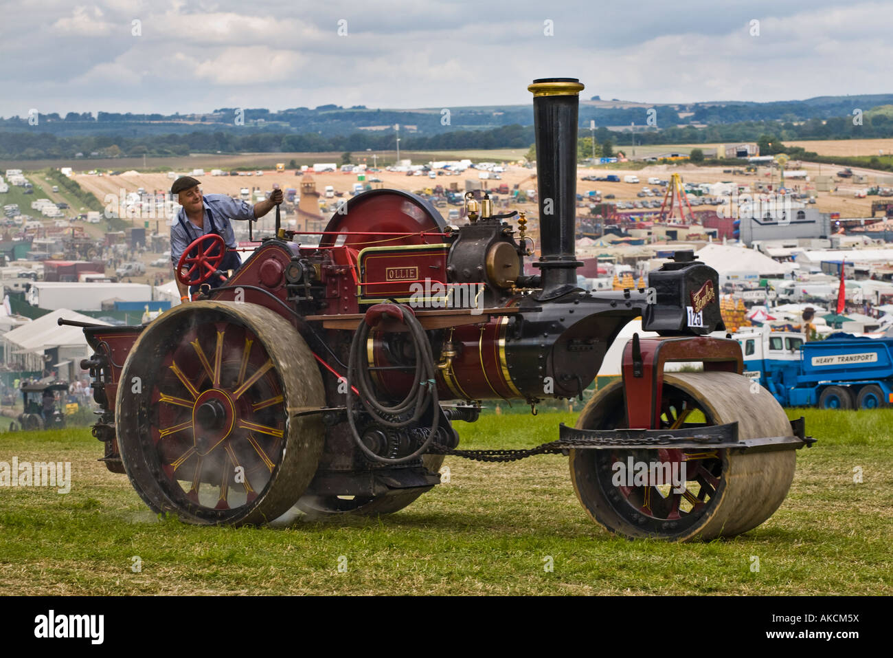 1924 Fowler 5nhp, 10-Tonnen-Walze, Ollie. Nr. 16148, Reg-Nr. TT 1253 ...