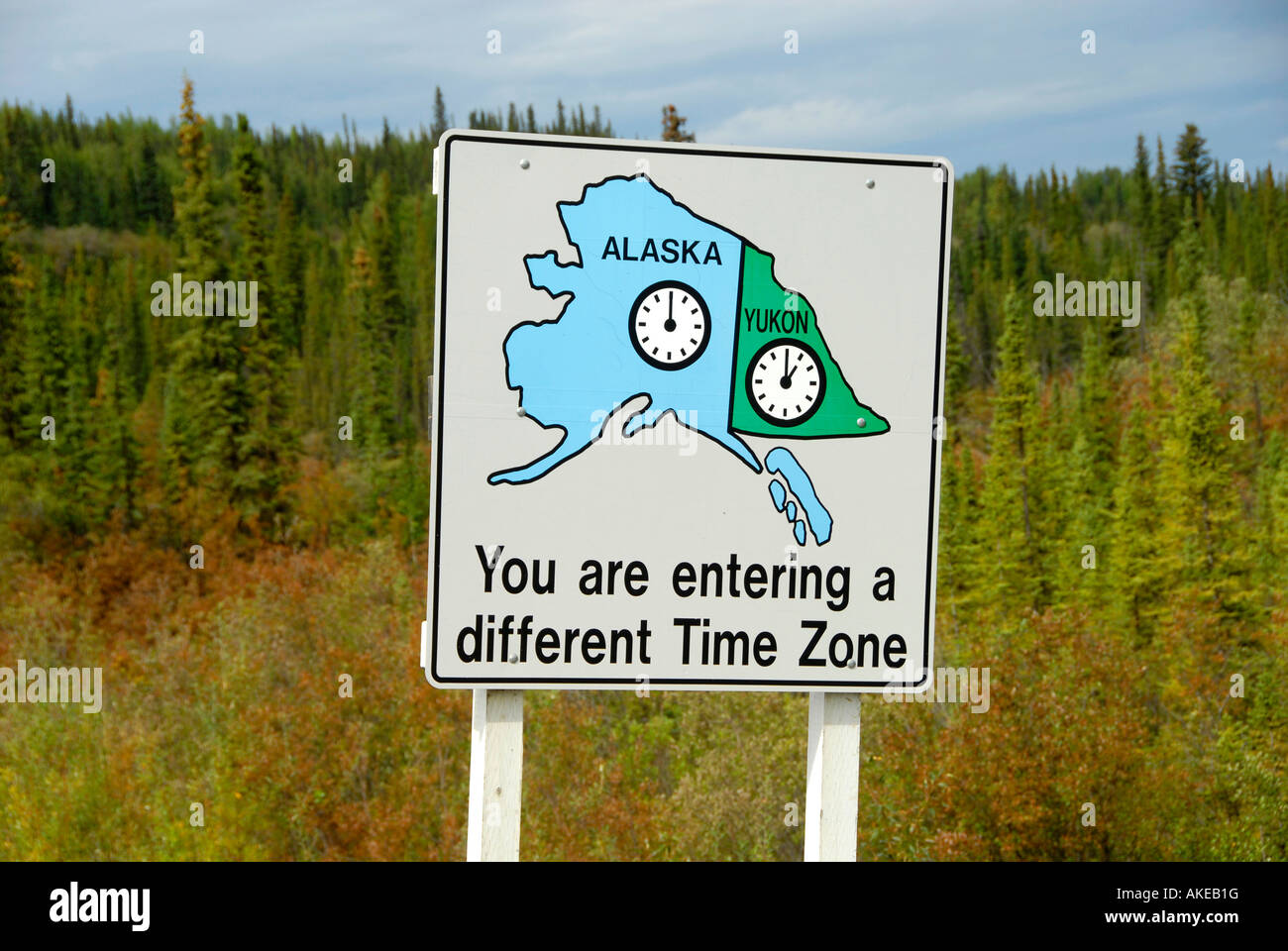 Alaska zeitzone -Fotos und -Bildmaterial in hoher Auflösung – Alamy