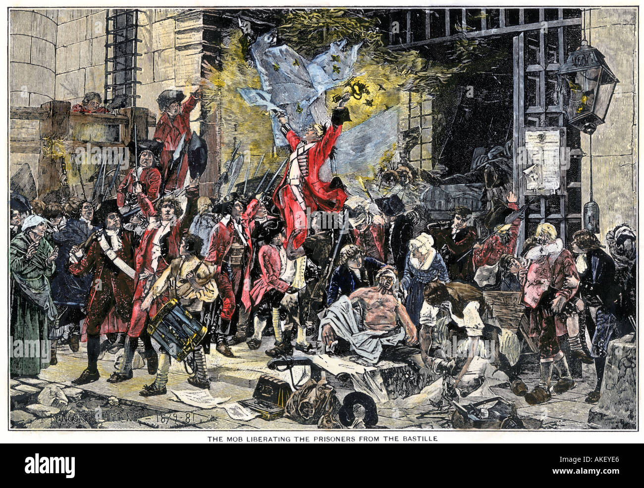 Der Sturm Der Bastille Stockfotos und -bilder Kaufen - Alamy