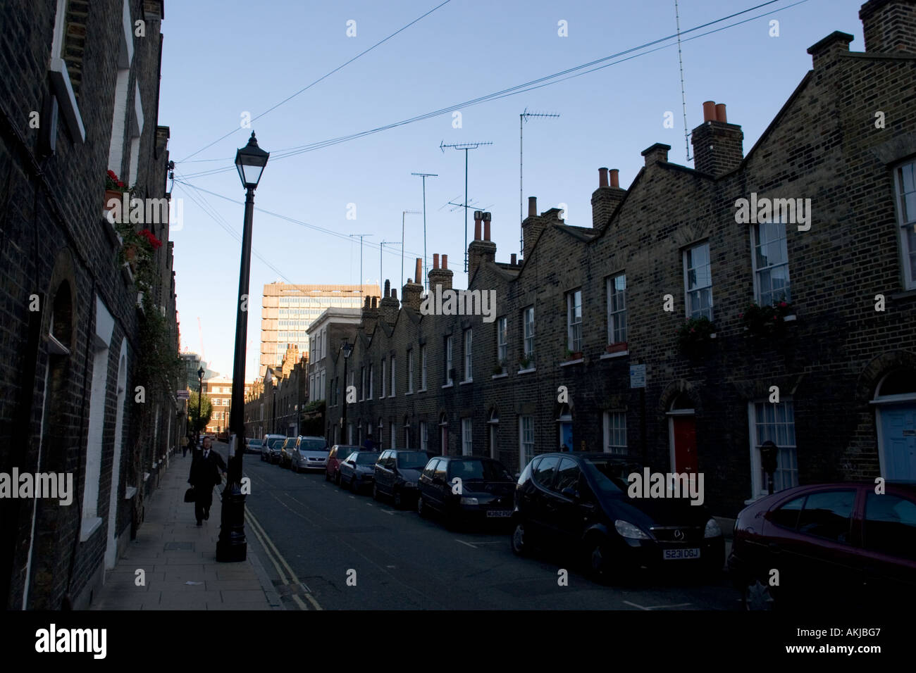 SE1 Roupell Street in London Stockfotografie - Alamy