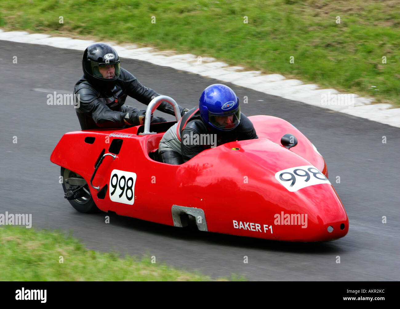 Motorcycle sidecar racing Stockfotos und -bilder Kaufen - Alamy