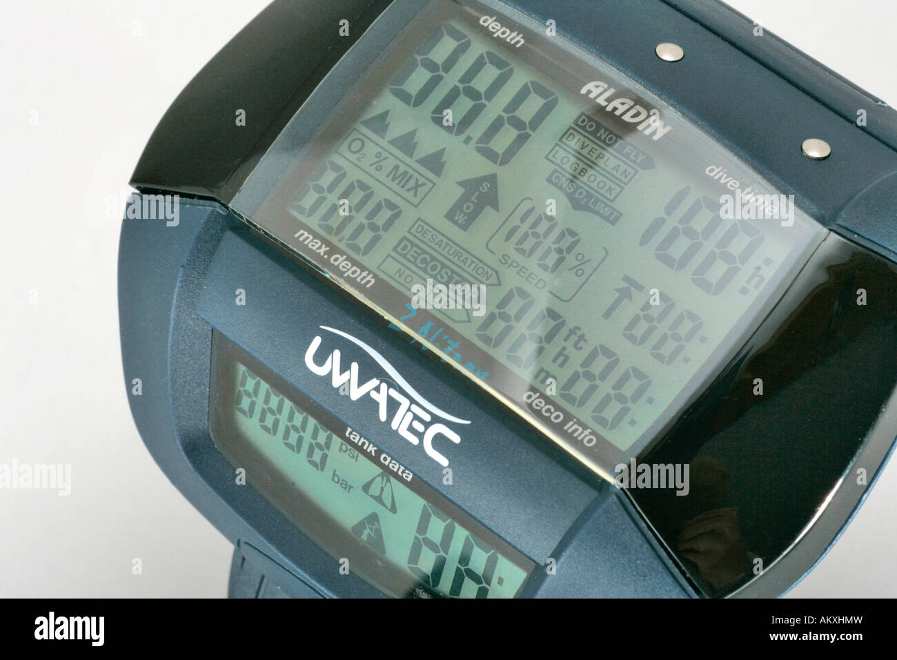 Tauchcomputer UWATEC Aladin Air Z Stockfotografie - Alamy