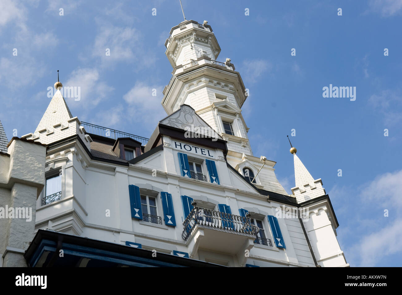 Hotel Chateau Gutsch Stockfotos und -bilder Kaufen - Alamy