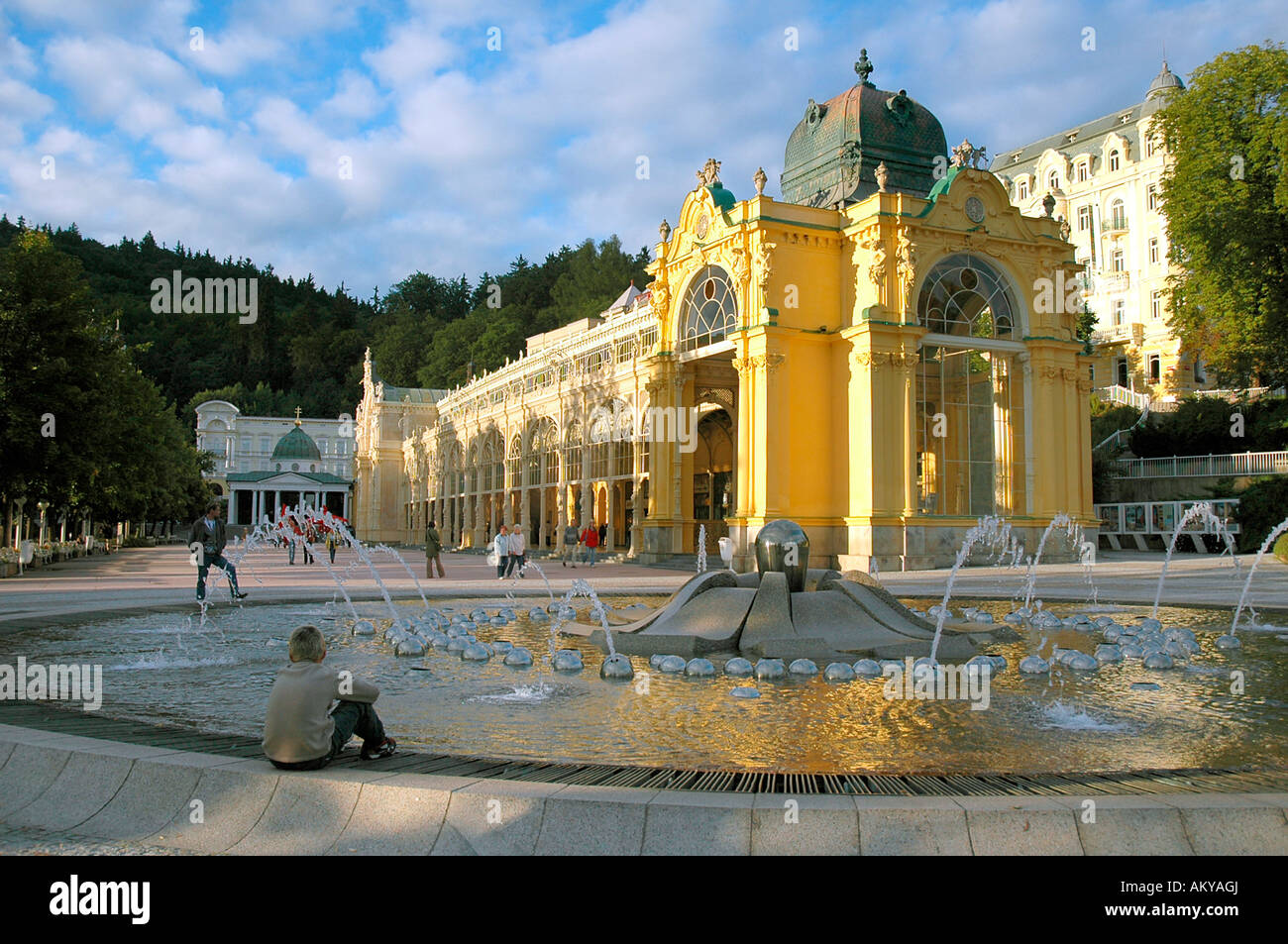 Kurhaus, Karlsbad, Tschechische Republik Stockfotografie - Alamy