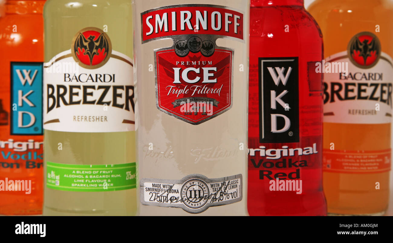 Wkd Alcopop Stockfotos und -bilder Kaufen - Alamy