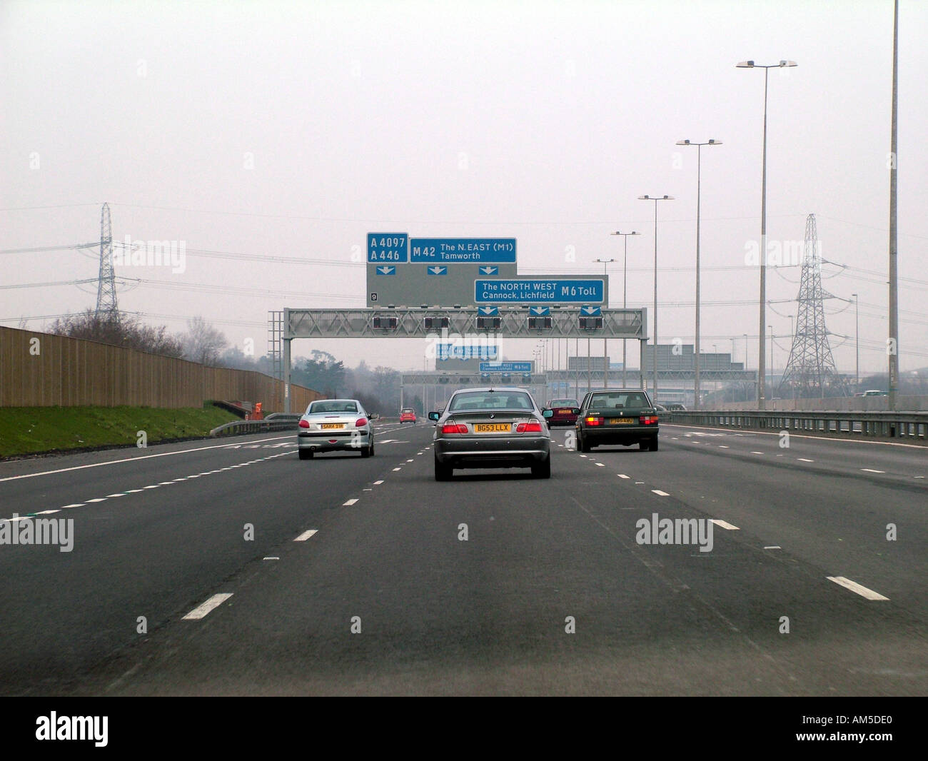 Motoring the m6 motorway highway road -Fotos und -Bildmaterial in hoher ...