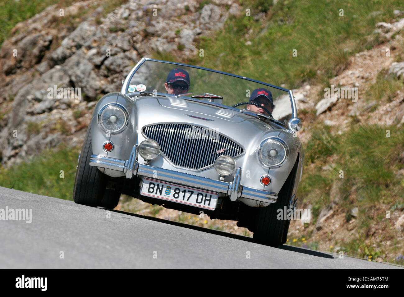 Austin Healey 100, Oldtimer, Baujahr 1956, Ennstal-Classic 2007 ...