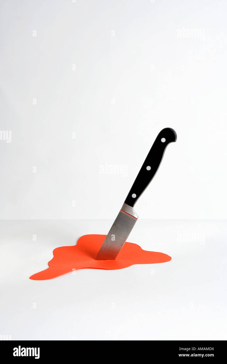 Messer Mit Blut Stockfotos und -bilder Kaufen - Alamy