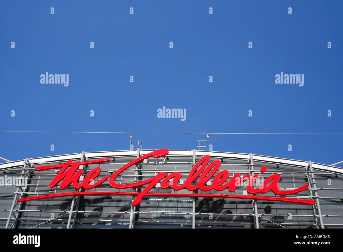 Galleria Einkaufszentrum Hatfield Hertfordshire England Stockfotografie ...