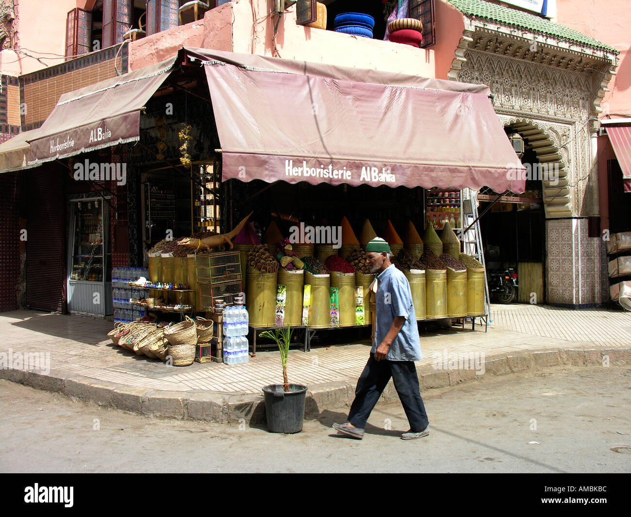 Inzwischen in Marokko Marrakesch Medina Basar zoco Stockfotografie - Alamy