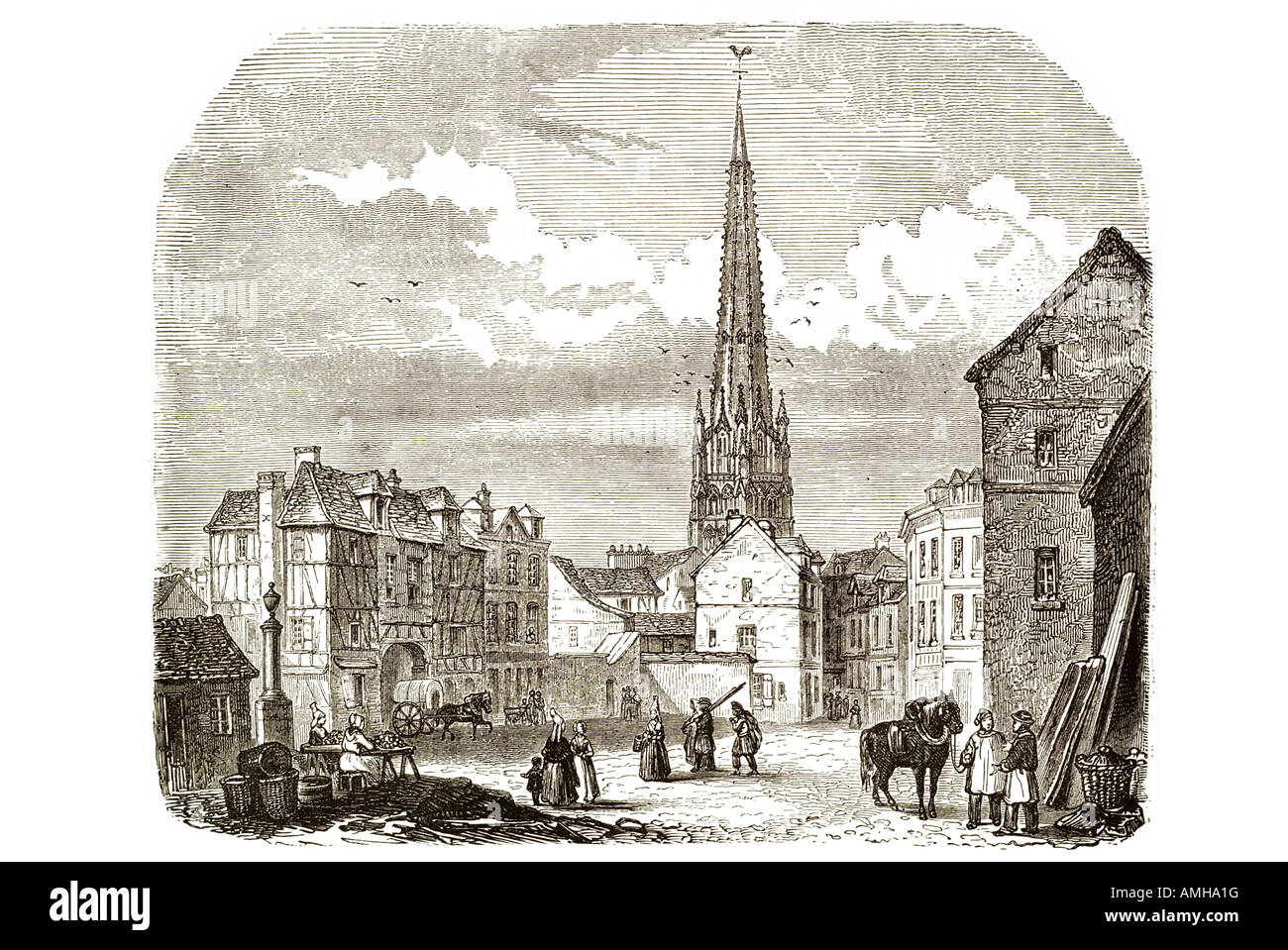 Harfleur Gemeinde Frankreich Seine-Maritime Département Haute-Normandie ...