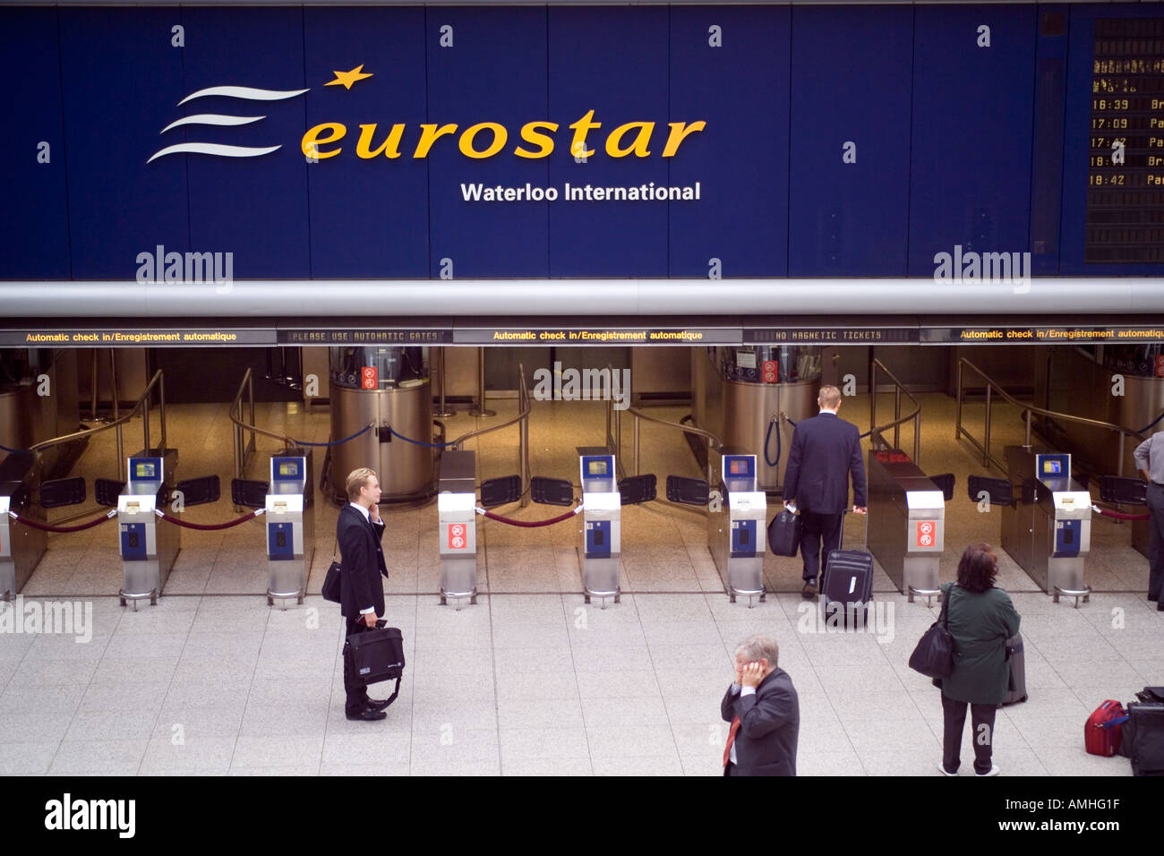 Eurostar check in -Fotos und -Bildmaterial in hoher Auflösung – Alamy