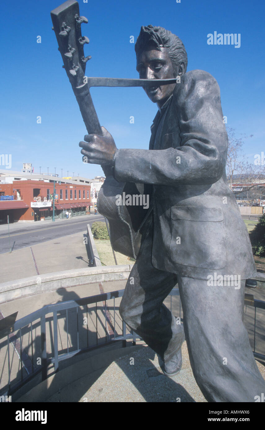 Elvis Presley Statue Memphis Tennessee Stockfotos und -bilder Kaufen ...