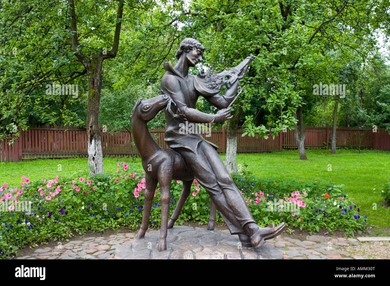 Museum Marc Chagall, Witebsk, Belarus. Skulptur Stockfotografie - Alamy