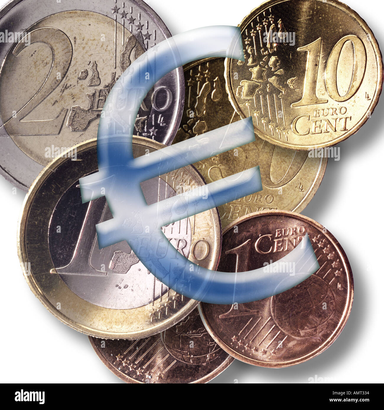 Euro münzen geld symbol -Fotos und -Bildmaterial in hoher Auflösung ...