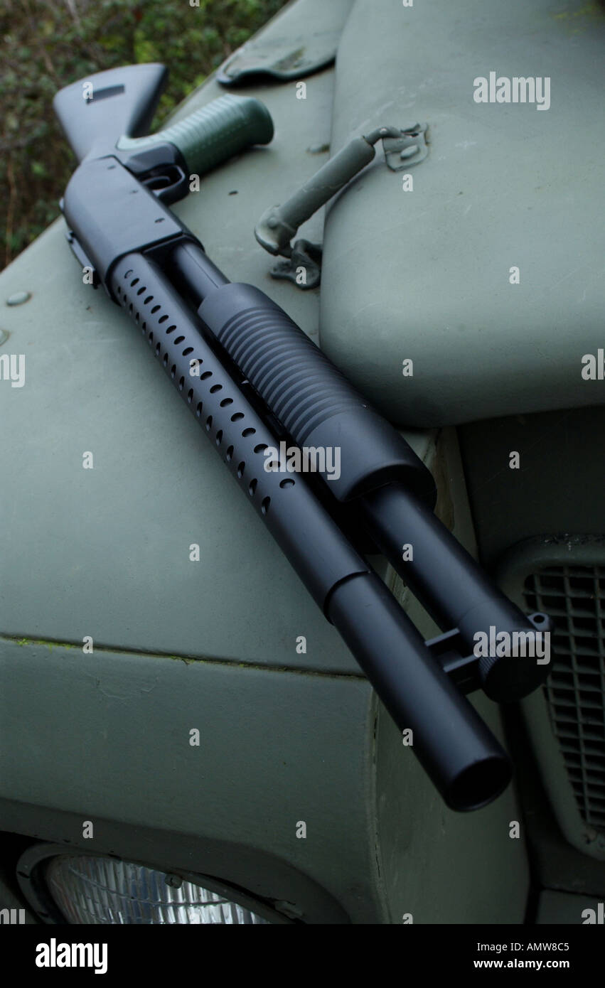 Pump action schrotflinte -Fotos und -Bildmaterial in hoher Auflösung ...