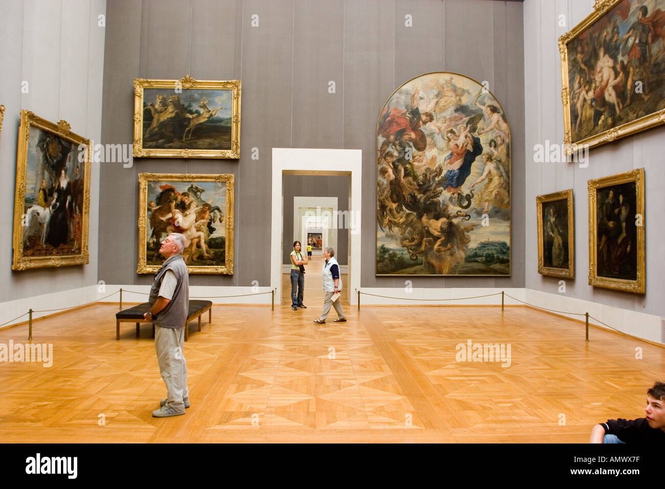 Deutschland Bayern München Alte Pinakothek museum Stockfotografie - Alamy