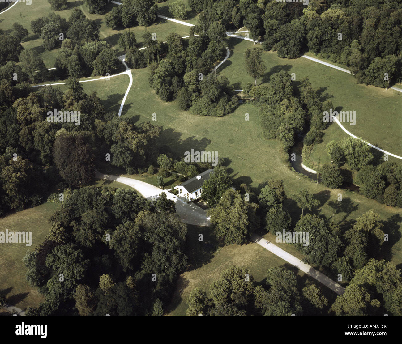 Park einer der Ilm, Park in der Nähe von Ilm Fluss, Deutschland ...