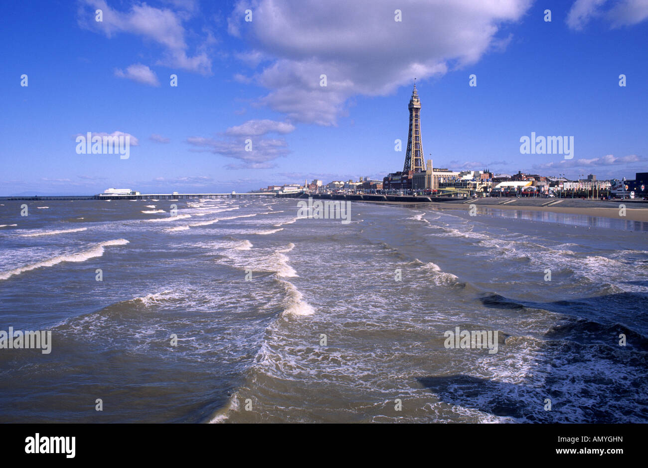 Blackpool tower strand -Fotos und -Bildmaterial in hoher Auflösung – Alamy
