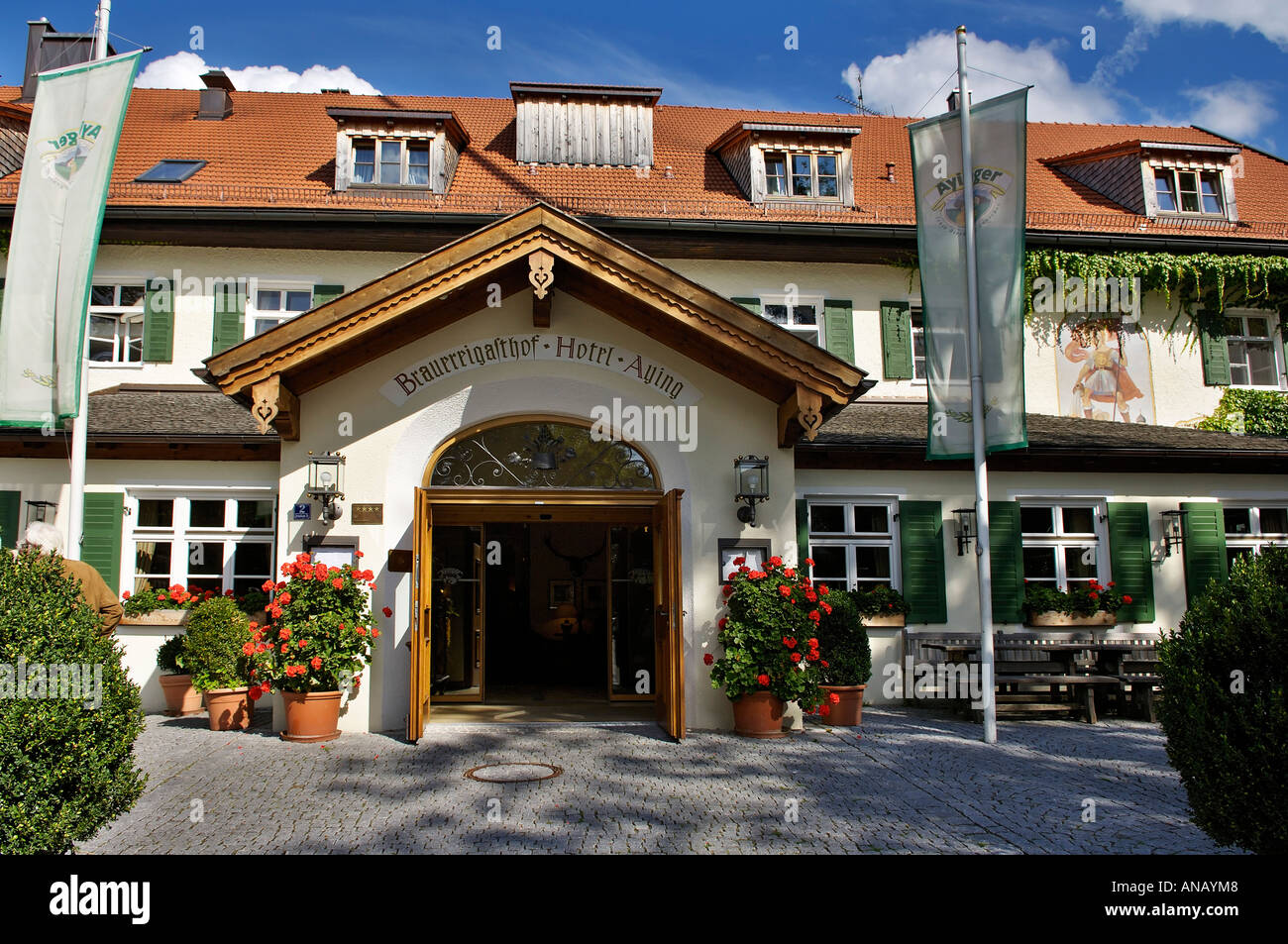 Brauereigasthof hotel aying -Fotos und -Bildmaterial in hoher Auflösung ...
