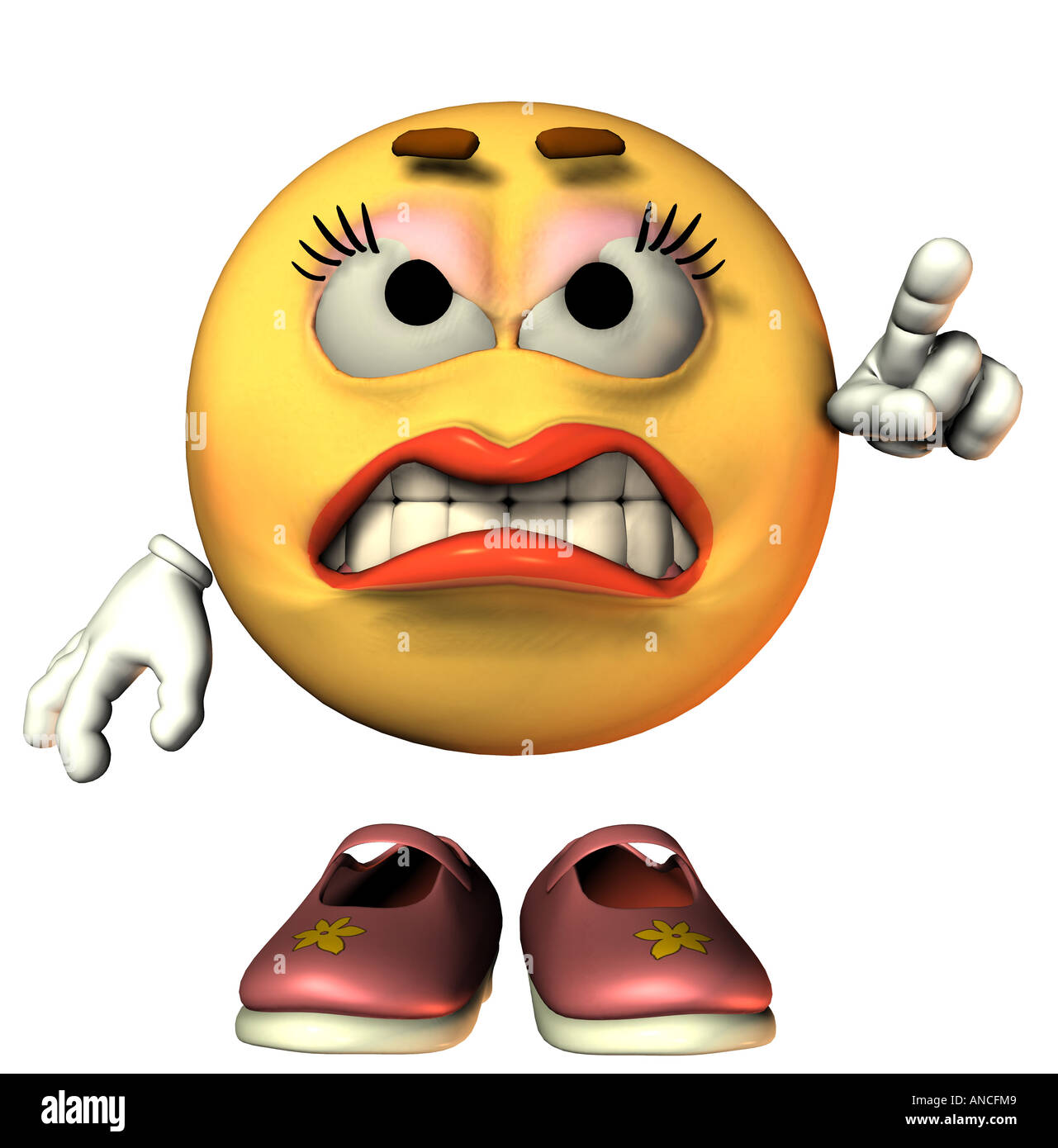 Aggressive Smiley Stockfotos und -bilder Kaufen - Alamy