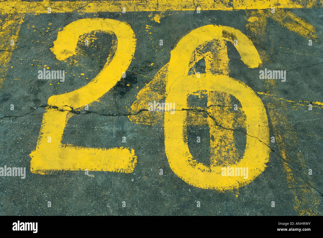 Number 26 Stockfotos & Number 26 Bilder - Alamy