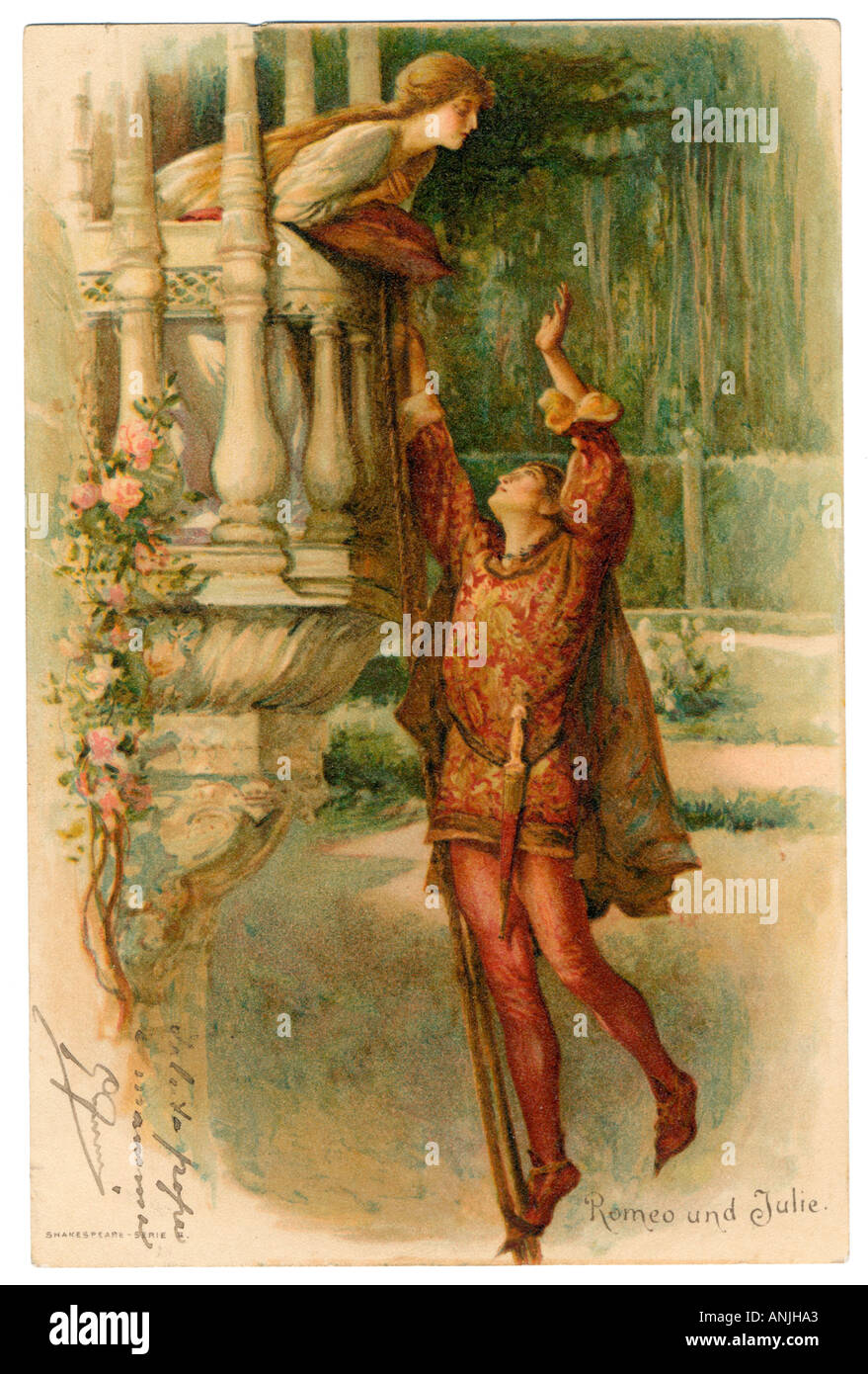 Romeo and juliet balcony scene -Fotos und -Bildmaterial in hoher Auflösung – Alamy