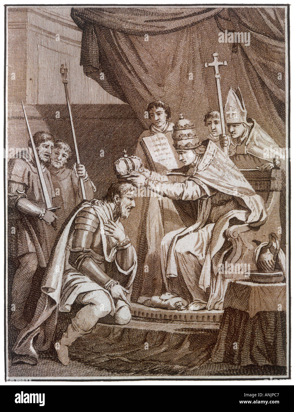 Papst leo karl der große -Fotos und -Bildmaterial in hoher Auflösung ...