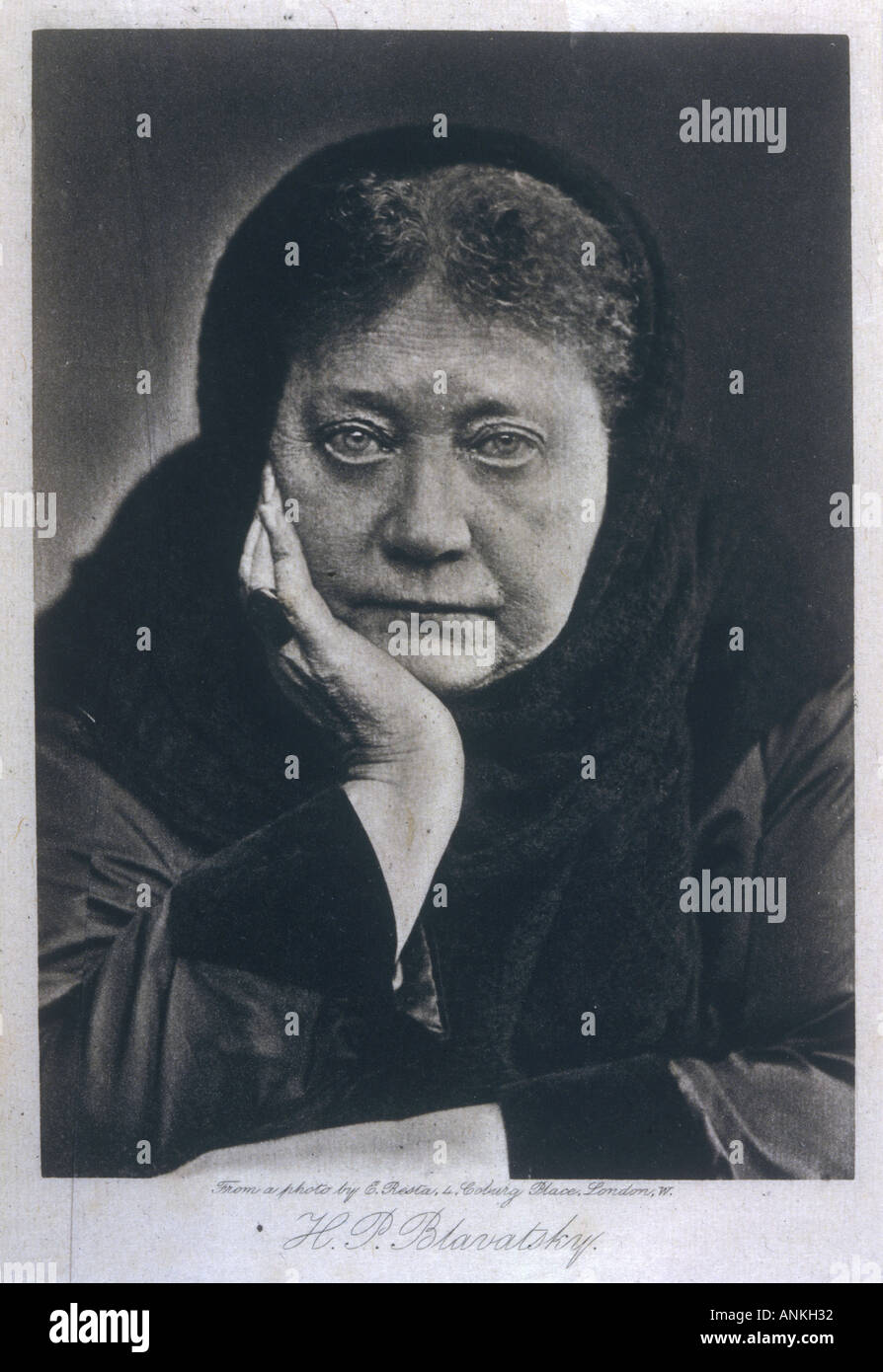 Helena petrovna blavatsky -Fotos und -Bildmaterial in hoher Auflösung ...