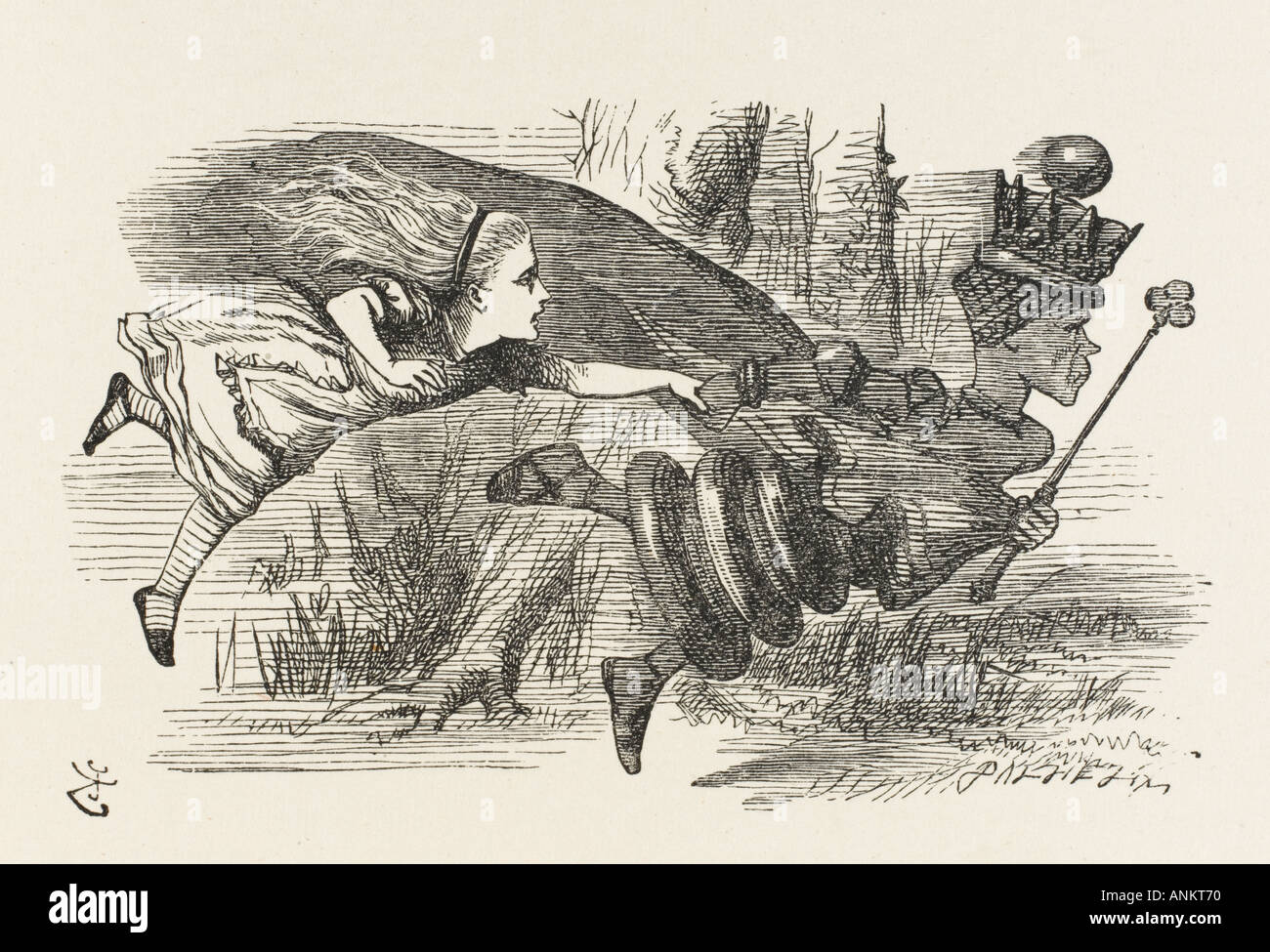 Alice und rote königin -Fotos und -Bildmaterial in hoher Auflösung – Alamy