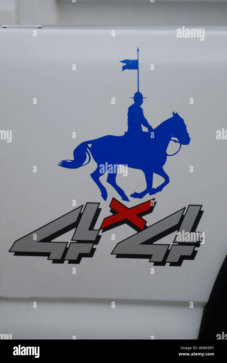 Logo oder Abzeichen auf ein RCMP Royal Canadian Mounted Police 4 X 4 ...