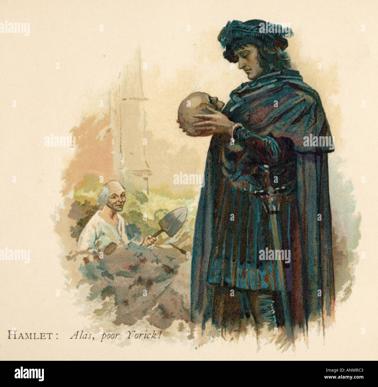 Hamlet Yorick Shakespeare Stockfotos und -bilder Kaufen - Alamy