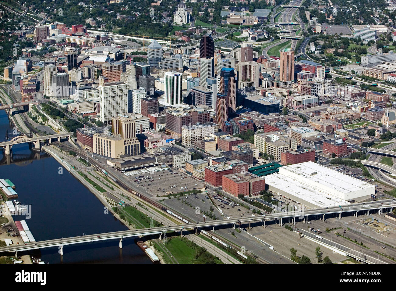 Skyscraper St Paul Minnesota Usa Stockfotos und -bilder Kaufen - Alamy
