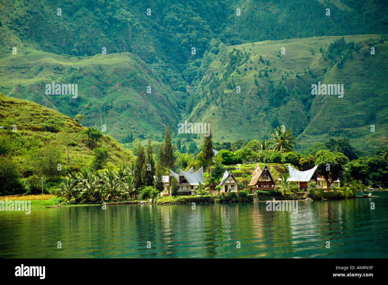 Sumatra Indonesien Lake Toba Stockfotografie - Alamy