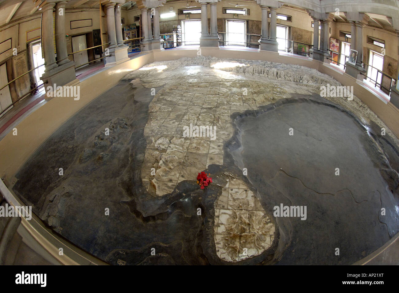 Bharat Mata Tempel Varanasi, Tempel, der Mutter Indien gewidmet. Bharat ...