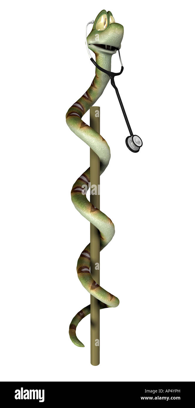 Asklepios stab Ausgeschnittene Stockfotos und -bilder - Alamy