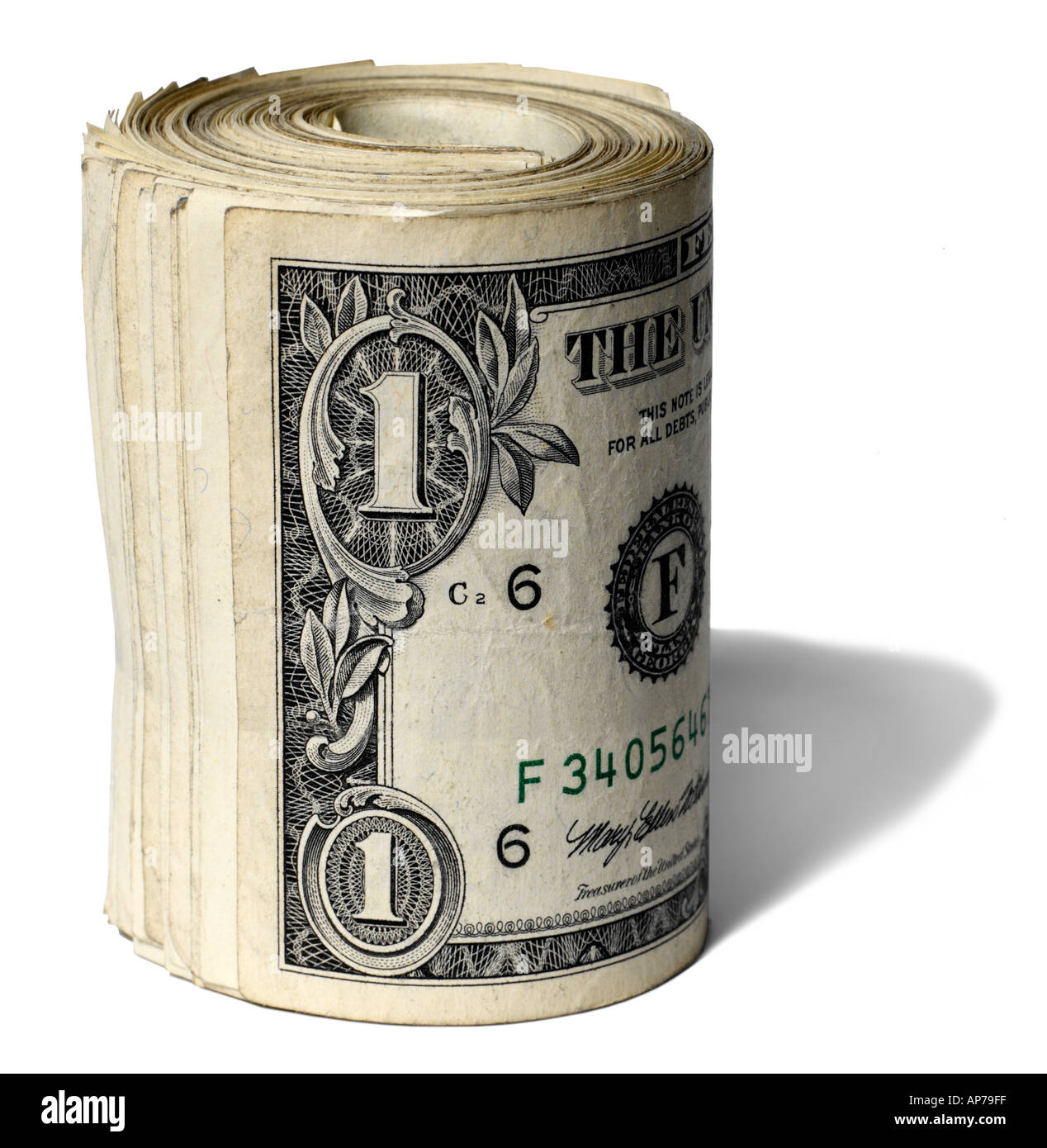 Money roll -Fotos und -Bildmaterial in hoher Auflösung – Alamy