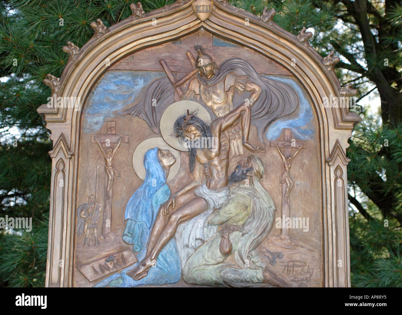 Jesus wird vom kreuz genommen -Fotos und -Bildmaterial in hoher Auflösung – Alamy