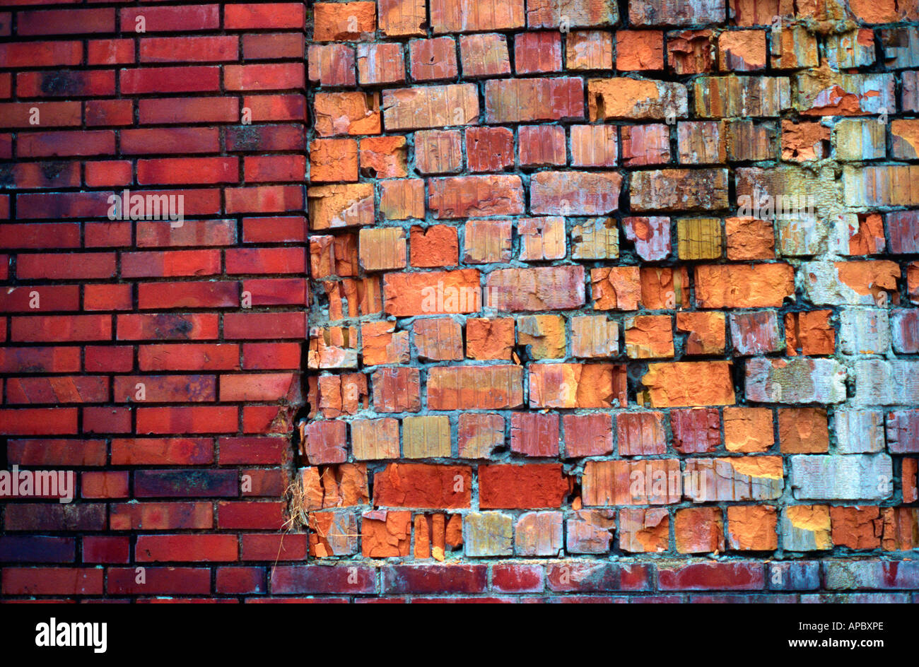 Brick walling detail -Fotos und -Bildmaterial in hoher Auflösung – Alamy