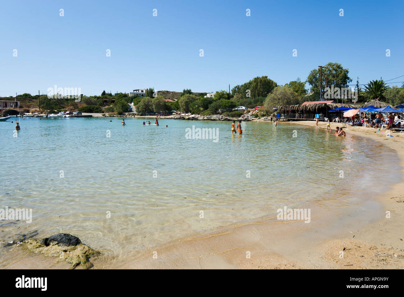 Tersanas Beach in der Nähe von Chorafakia Akrotiri Halbinsel, Chania ...