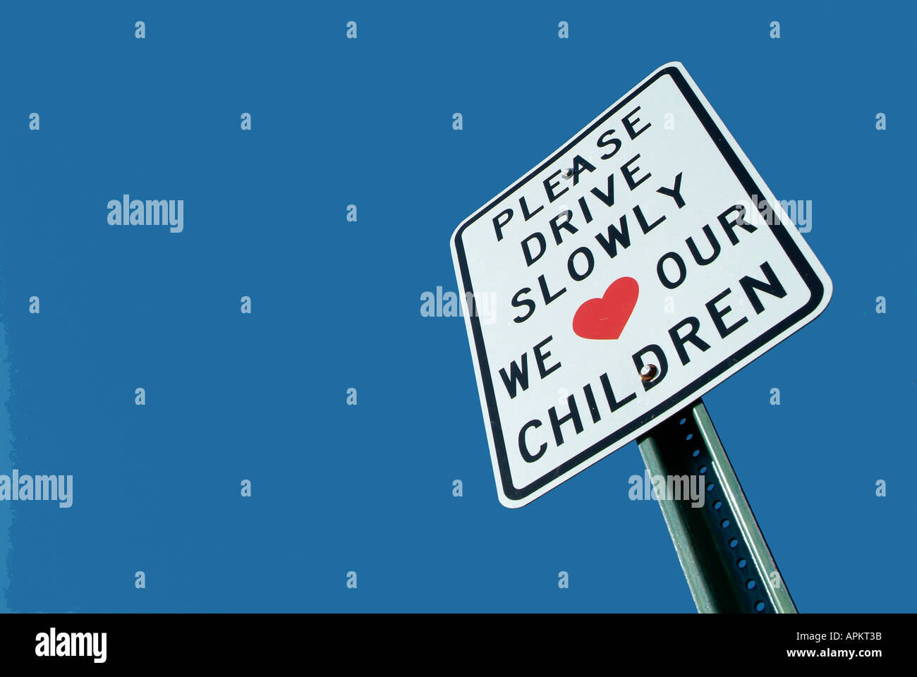 Wohn Verkehrszeichen Angabe bitte langsam fahren lieben wir unsere ...
