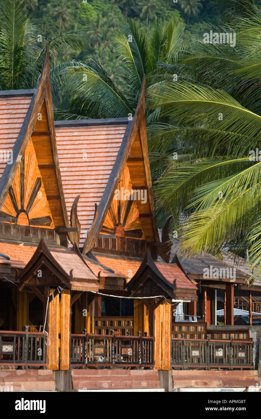 Neuen traditionellen hohen Tonlage Dach Thai-Stil Hotelzimmer am Hat ...