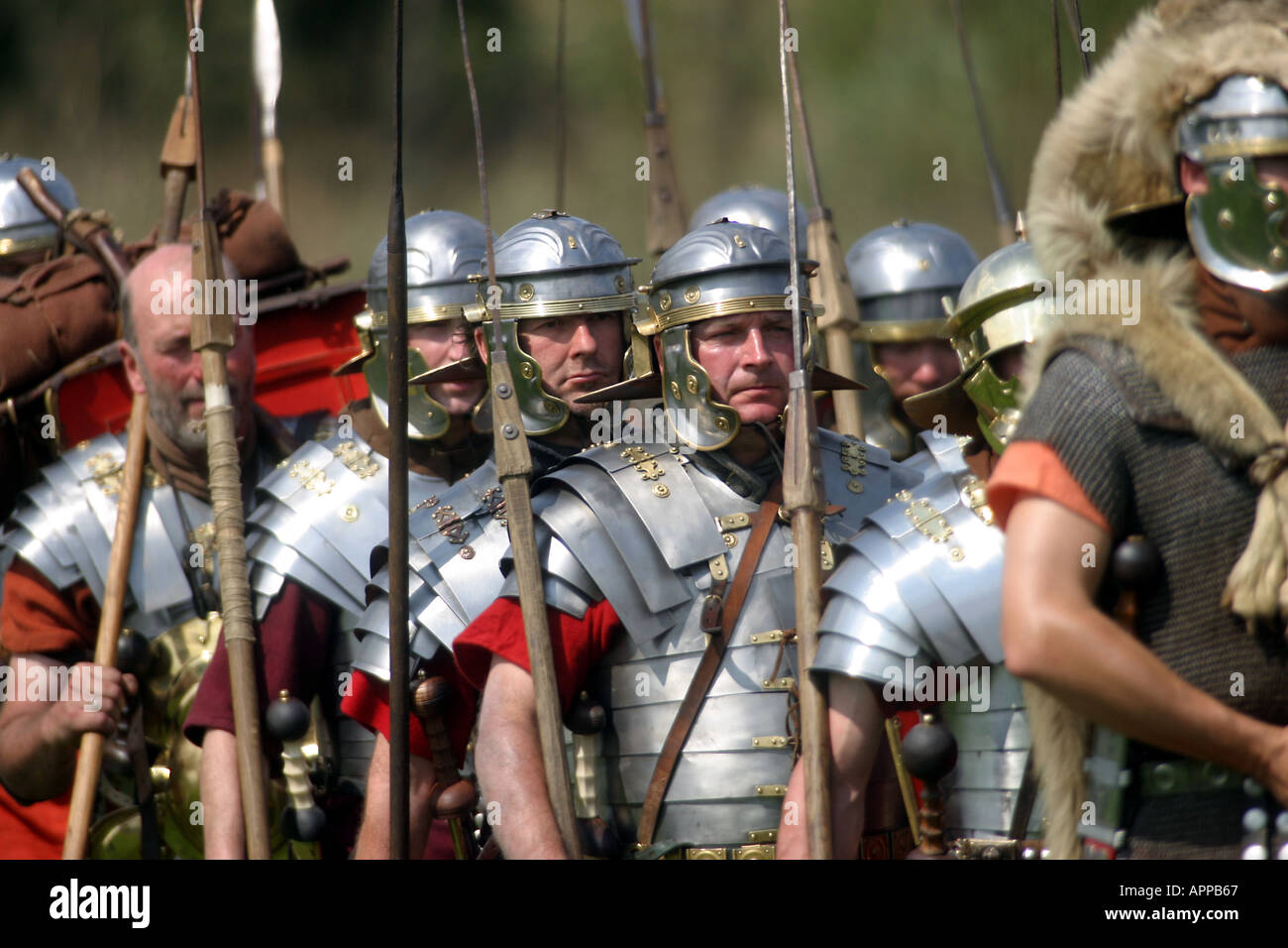 Ermine street guard roman army -Fotos und -Bildmaterial in hoher ...