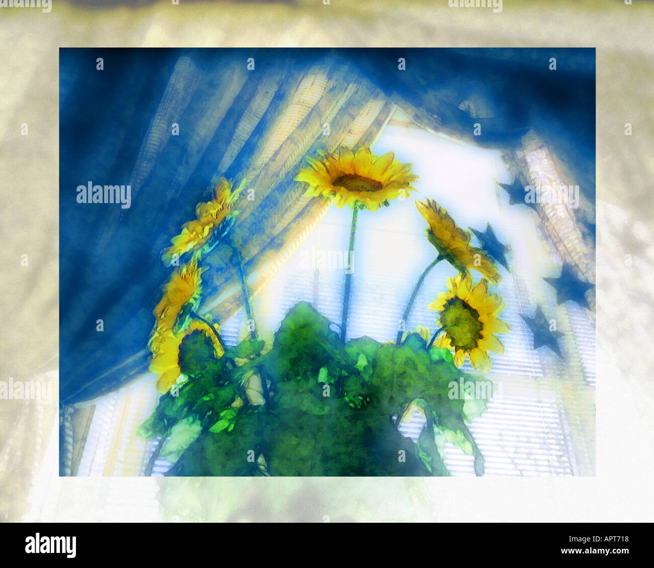Kunst sonnenblume -Fotos und -Bildmaterial in hoher Auflösung – Alamy