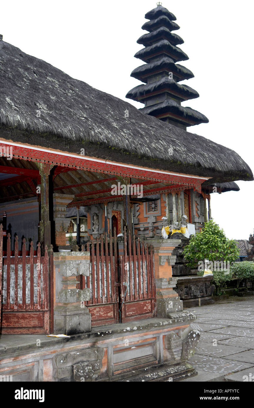 Batu Tempel Mutter Tempel Kintamani Dorf Berg Gunung Batur Bali ...