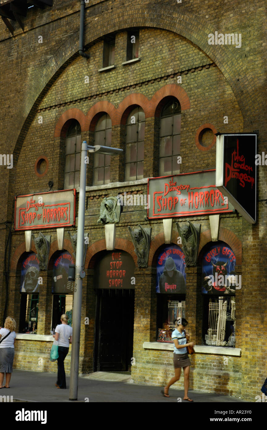 Der London Dungeon in der Tooley Street Southwark London England ...