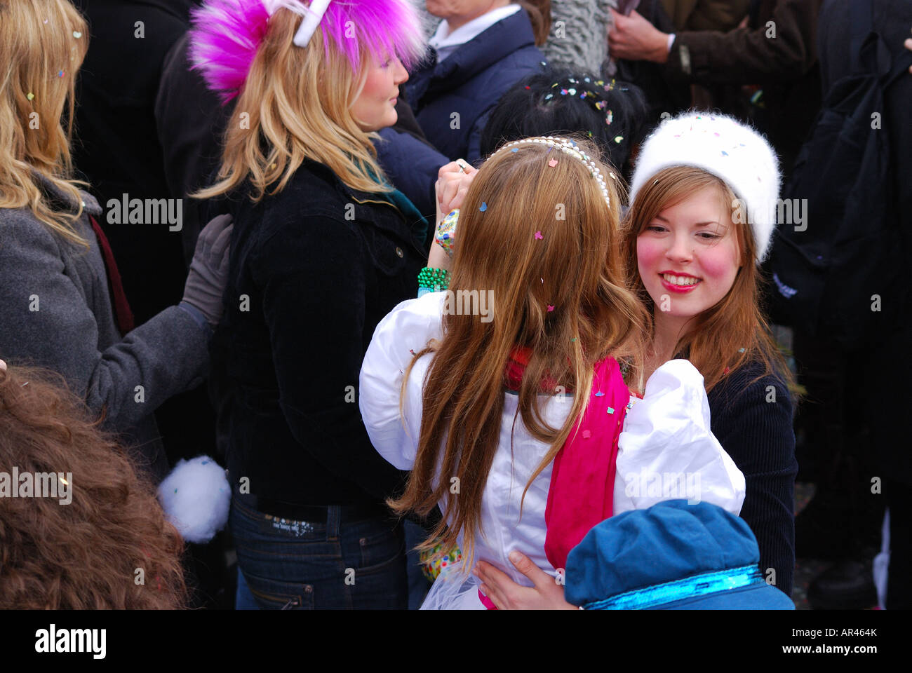 Karneval in München Fasching bin Viktualienmarkt Muenchen ...