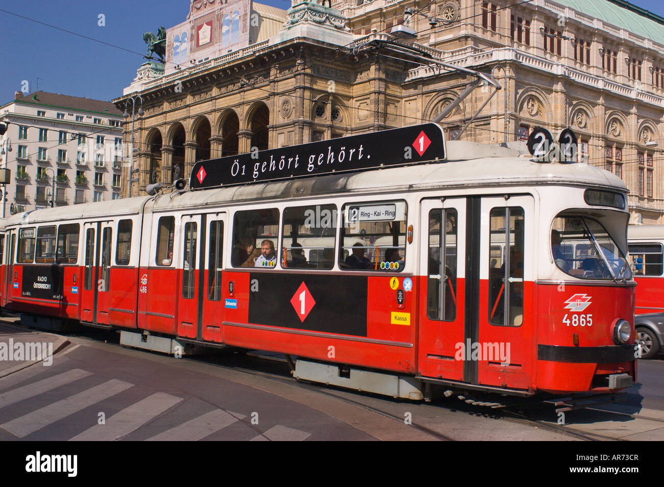 Wien Österreich Strassenbahn Straßenbahnen Straßenbahnen stellen ...