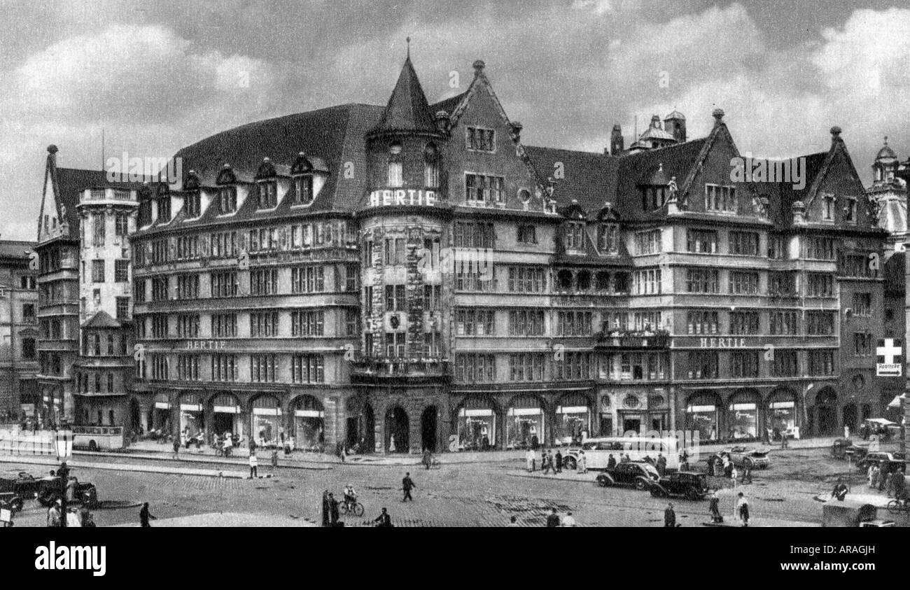 Geografie/Reisen, Deutschland, München, Handel, Depatment Store Hertie ...