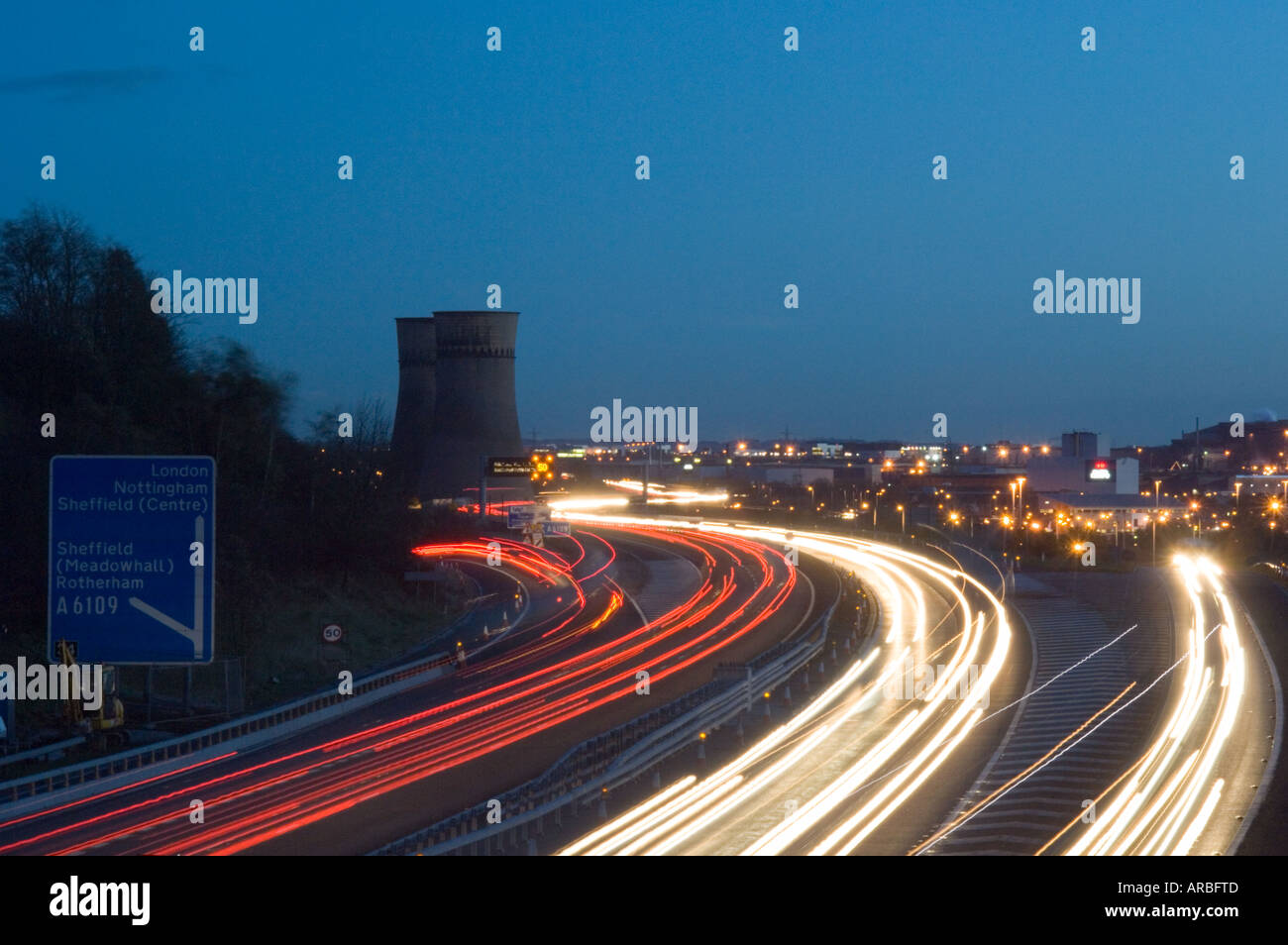 Sheffield motorway -Fotos und -Bildmaterial in hoher Auflösung – Alamy